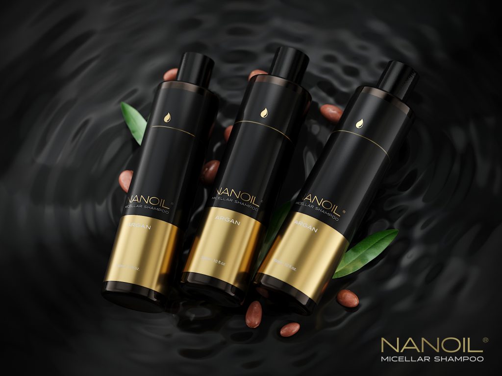Argan micellar shampoo fra Nanoil. Fordi smukt hår starter med en god ...